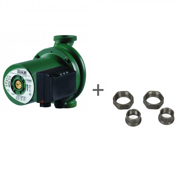 Насос циркуляционный бытовой DAB A 110/180 XM + гайки G 2 в подарок 505809001, 10000032 - Серия ...